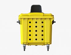 Waste (trash) Container (bin) 1100 L IPLAST production | iPlast